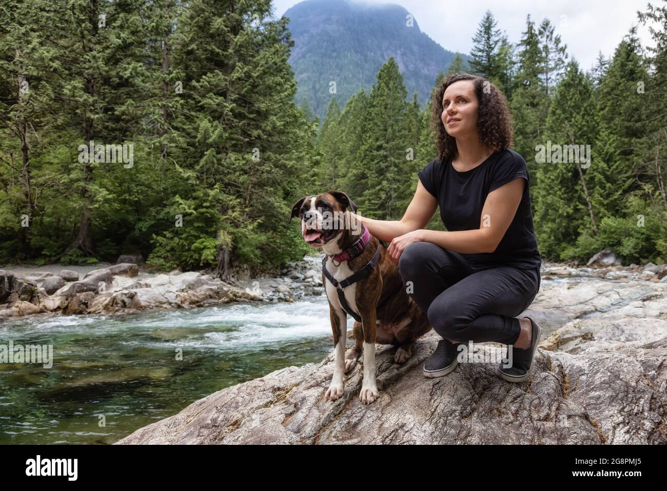 Canadian female boxer hi-res stock photography and images - Alamy