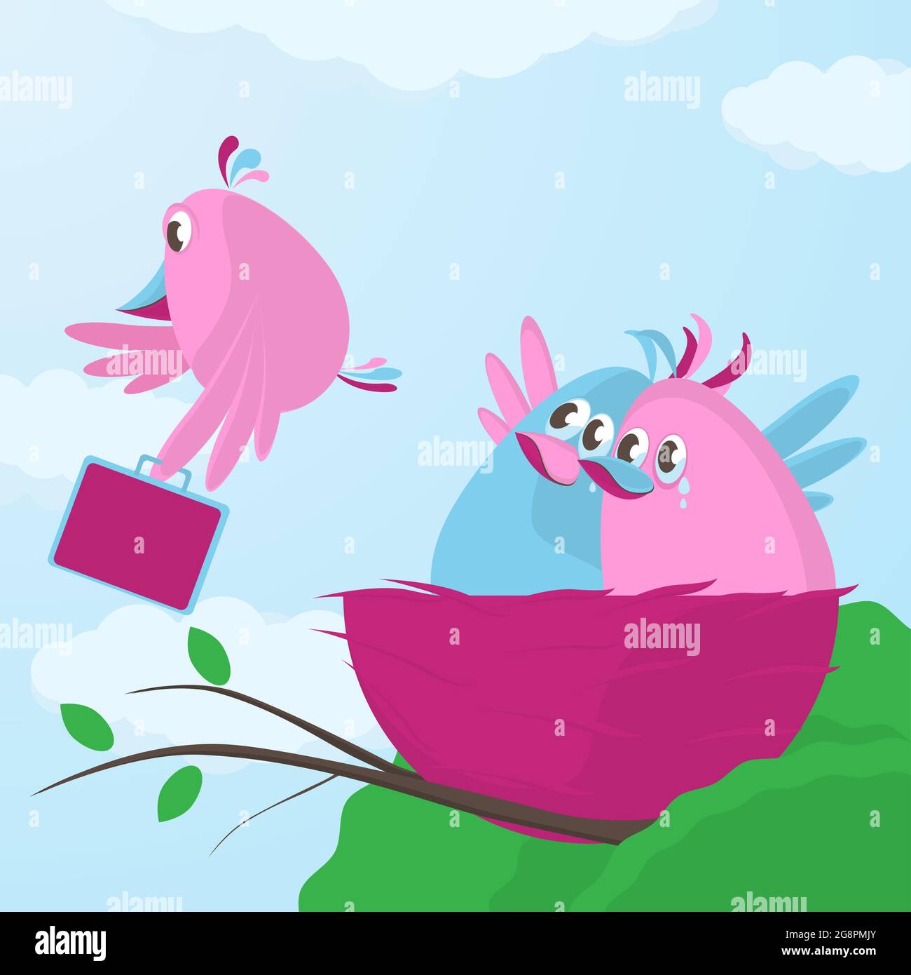 Mate nest Stock Vector Images - Alamy