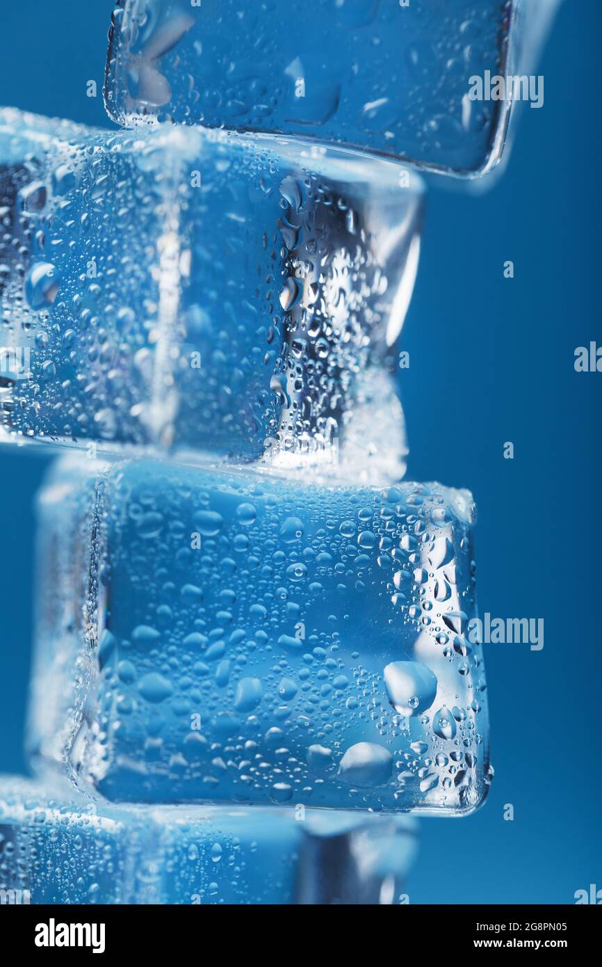 Water Forming Into Ice