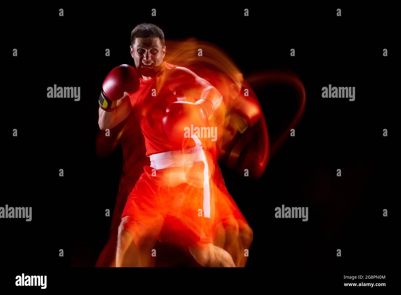 Boxing arena lights hi-res stock photography and images - Alamy