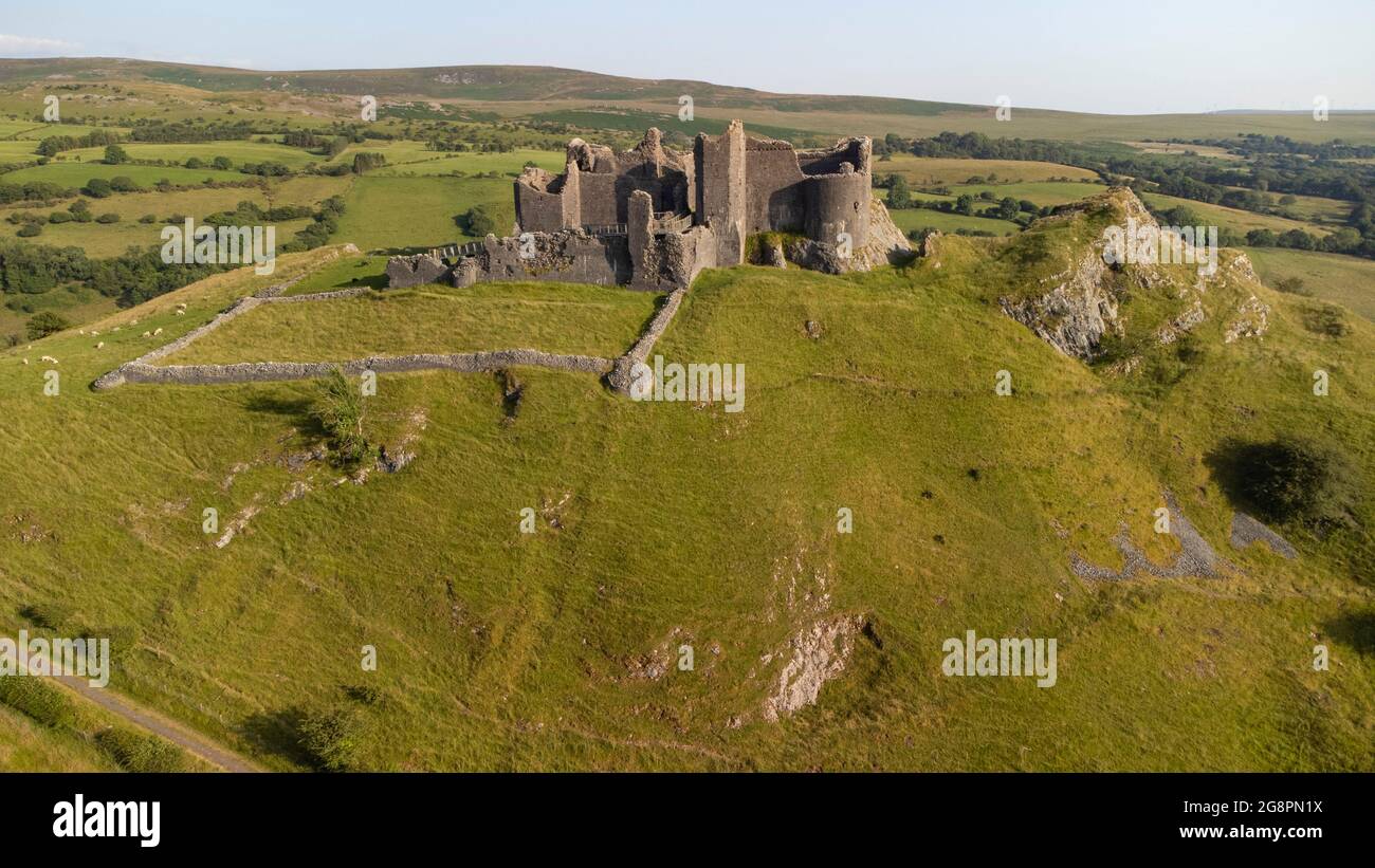 Castell carreg cennen castle wales hi-res stock photography and images ...