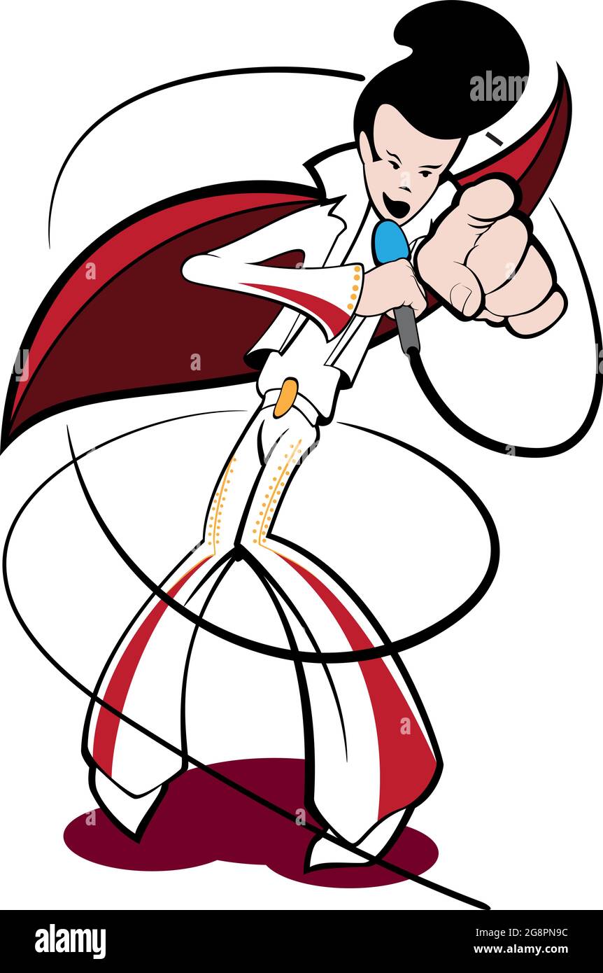 Rock man vector illustration Stock Vector Image & Art - Alamy