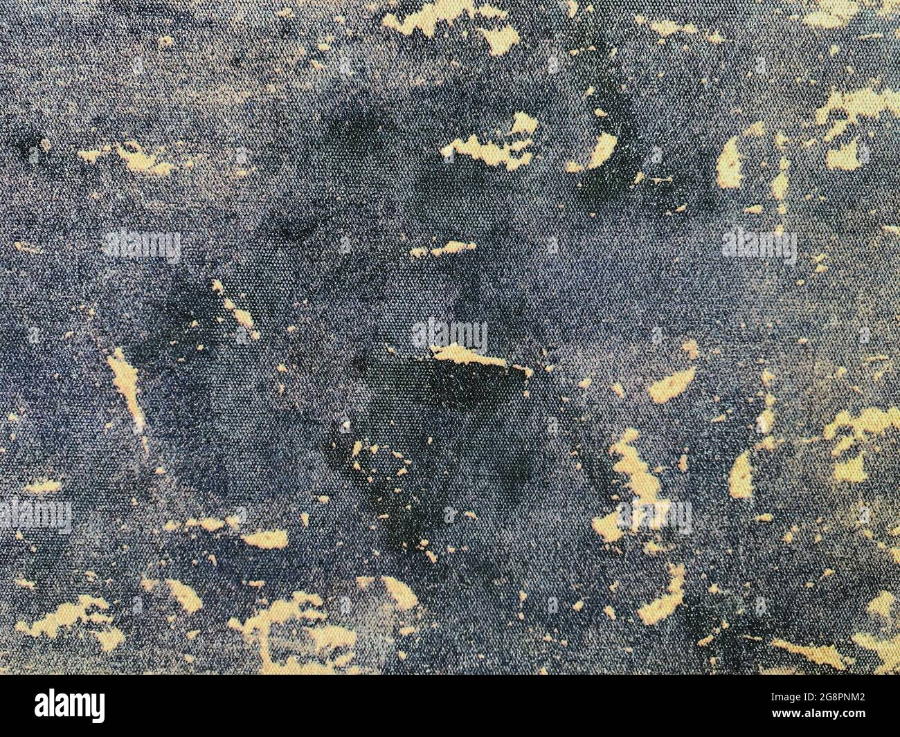 Abstract background with texture yellowed canvas cover of old stained ...