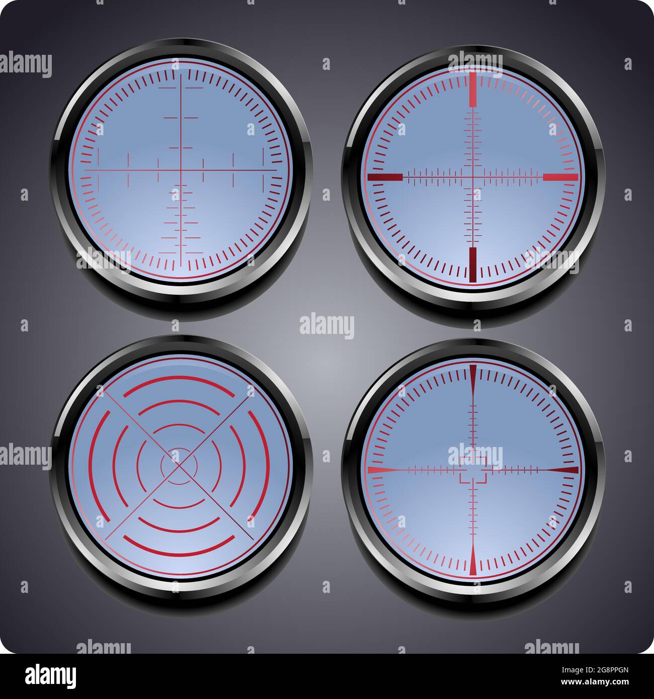 Crosshairs hi-res stock photography and images - Alamy