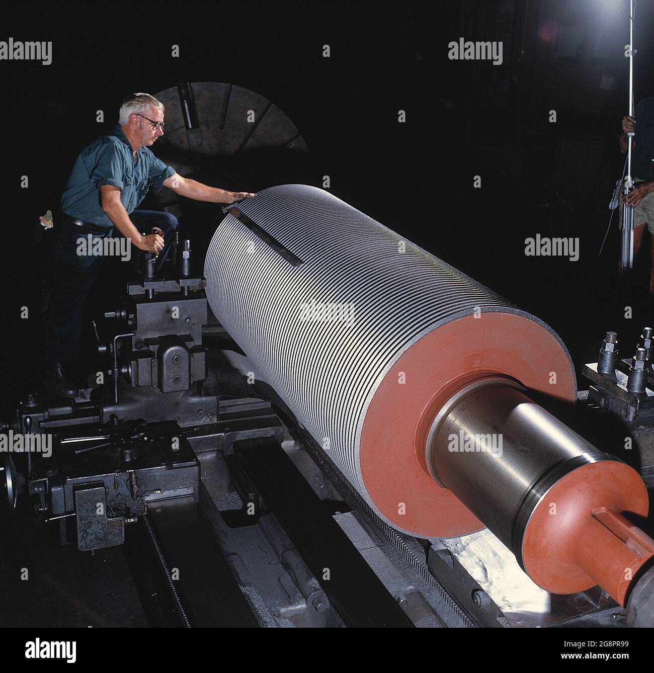 Australia. Industry. Manufacturing sugar mill machine components Stock ...