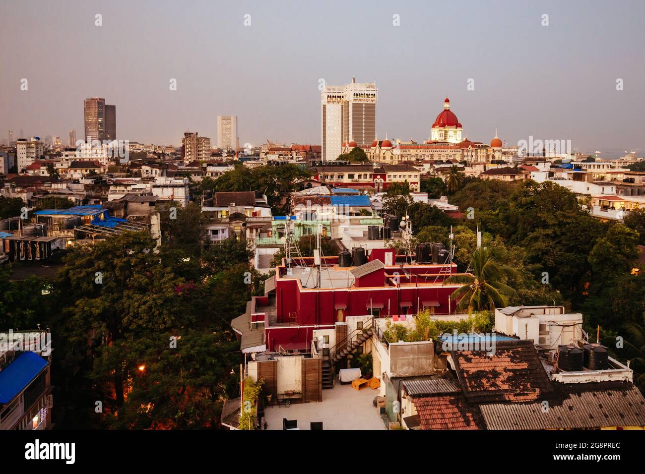 Mumbai skyline aerial hi-res stock photography and images - Alamy
