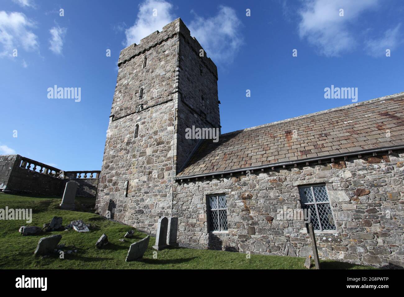 St Clement's Church in Rodel, on Harris, is the most impressive of the ...