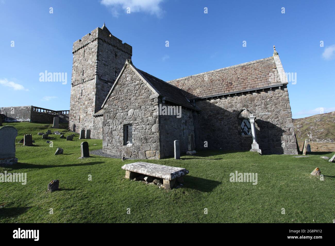 St Clement's Church in Rodel, on Harris, is the most impressive of the ...