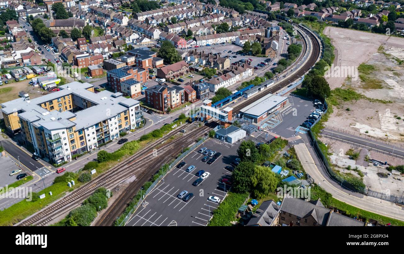 Strood Railway Station Stock Photo - Alamy