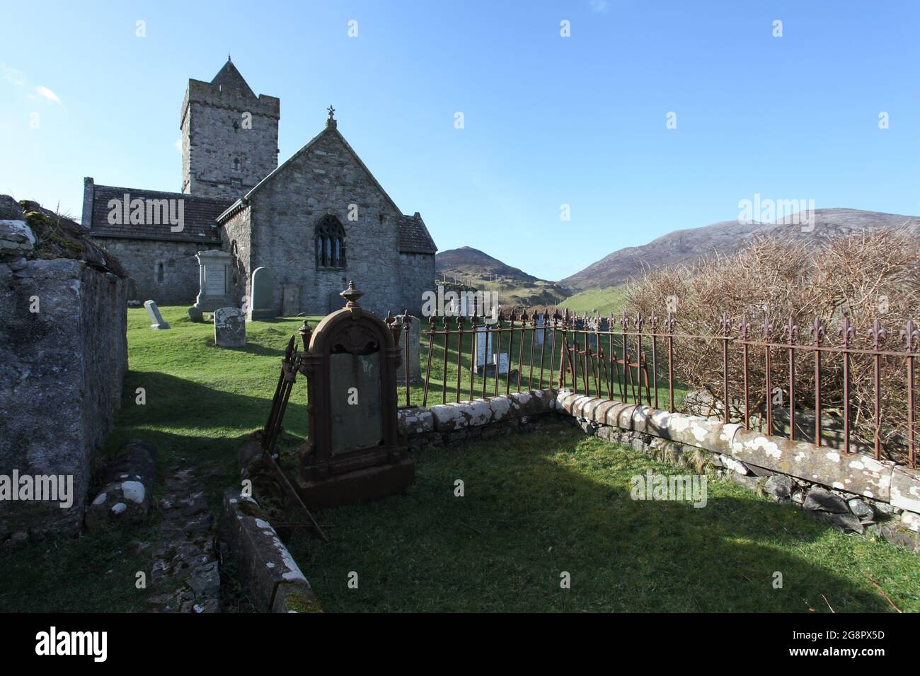 St Clement's Church in Rodel, on Harris, is the most impressive of the ...