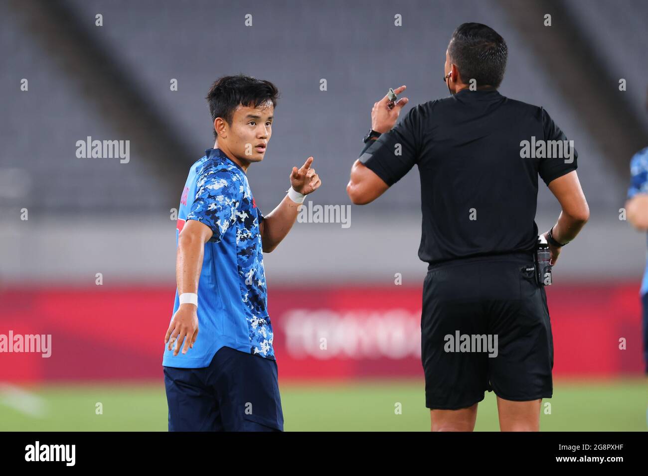 Tokyo, Japan. 22nd July, 2021. Takefusa Kubo (JPN) Football/Soccer ...