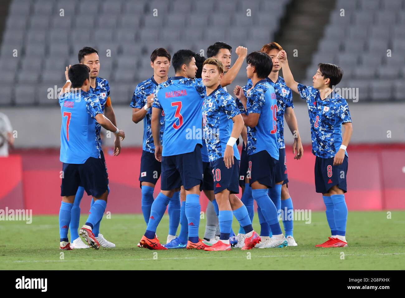 Tokyo, Japan. 22nd July, 2021. U-24U-24 Japan team group (JPN) Football ...