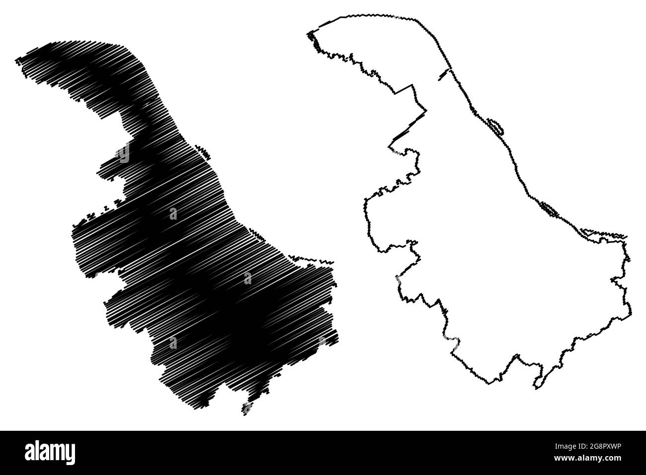 Stade district (Federal Republic of Germany, rural district, State of ...