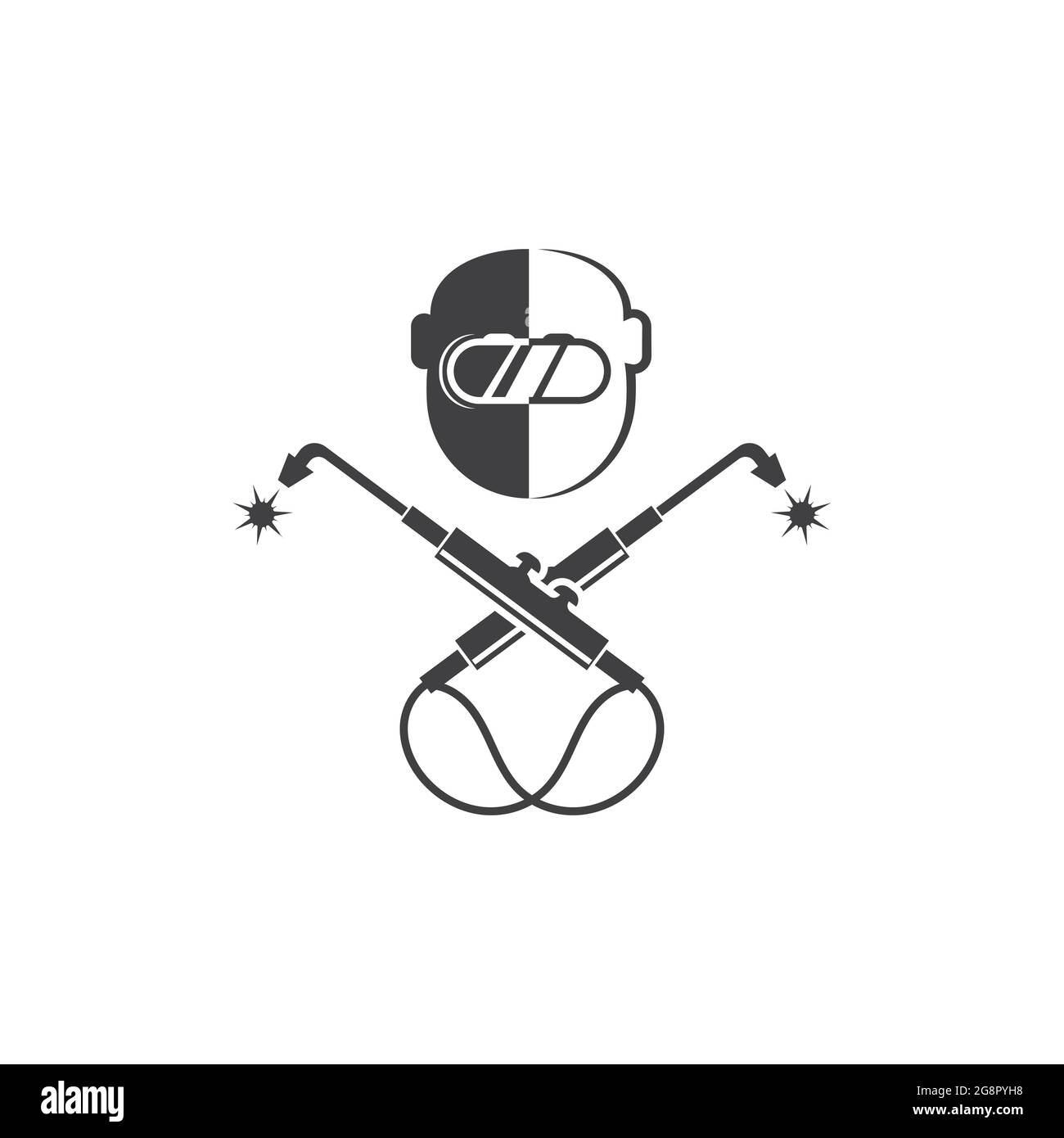 welding Tool Vector icon design illustration Template Stock Vector ...