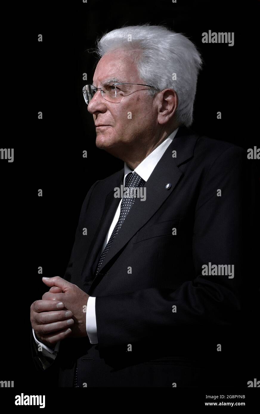 Italian President Sergio Mattarella, Friday 23 July celebrates the 80th ...