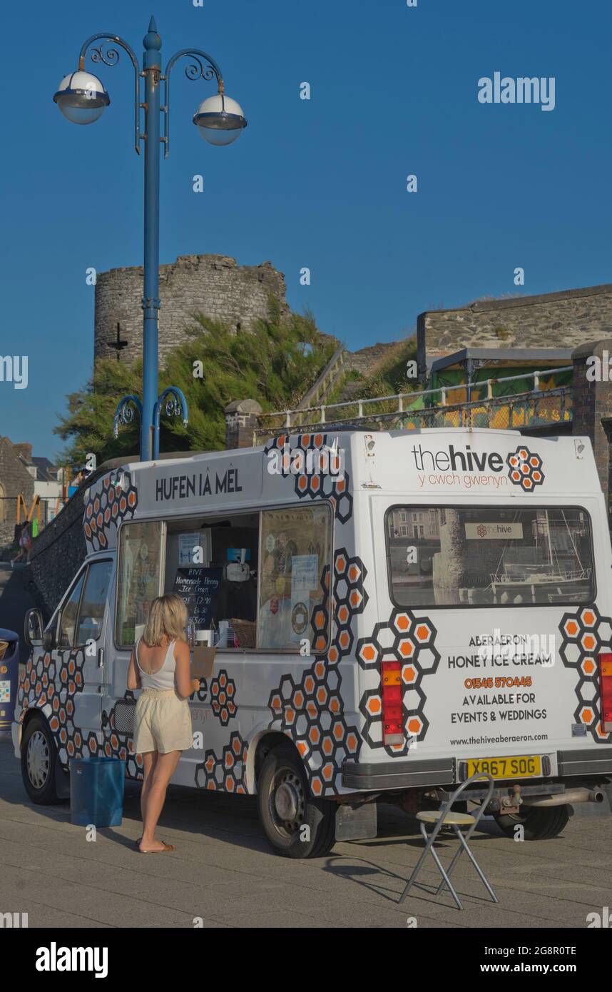 People enjoying the summer sun on beach in Wales 'staycation' after ...