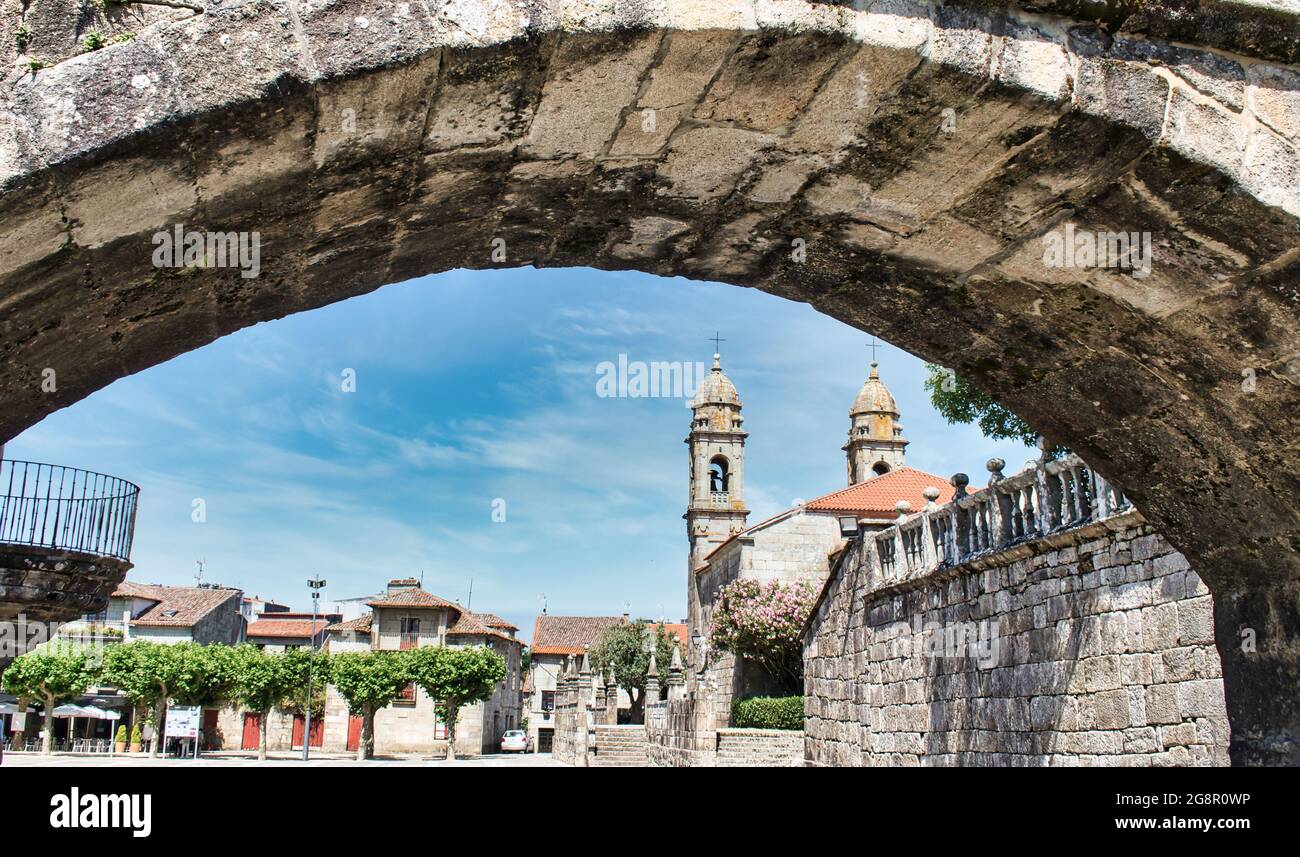 Fefinans Palace in Cambados, Spain Stock Photo - Alamy