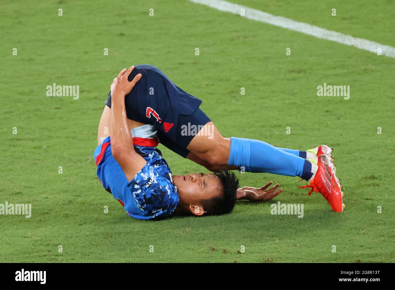 Tokyo, Japan. 22nd July, 2021. Takefusa Kubo (JPN) Football/Soccer ...