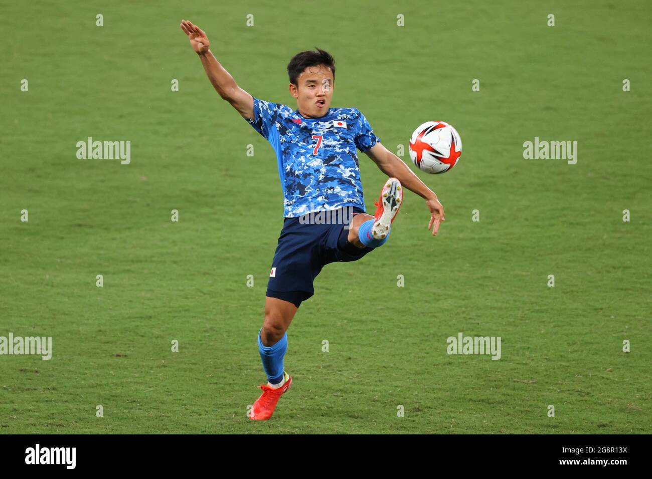 Tokyo, Japan. 22nd July, 2021. Takefusa Kubo (JPN) Football/Soccer ...