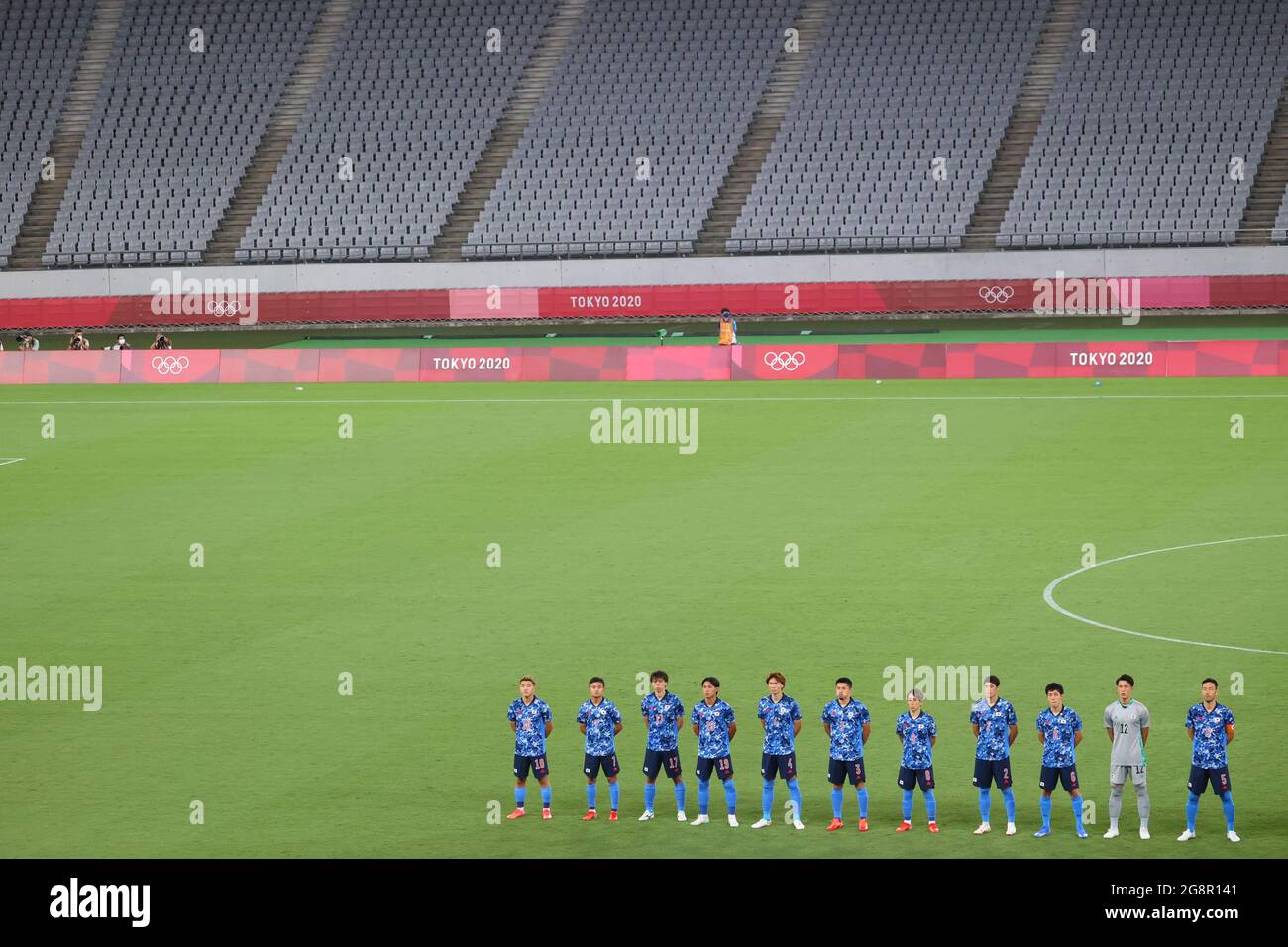 Tokyo, Japan. 22nd July, 2021. U-24U-24 Japan team group (JPN) Football ...