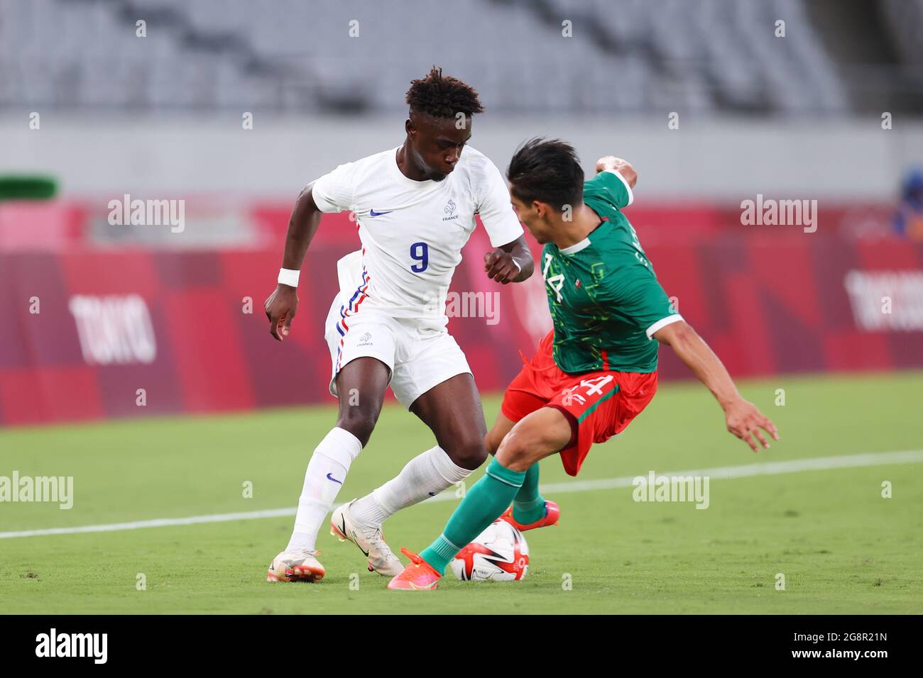 Tokyo, Japan. 22nd July, 2021. Nathanael Mbuku (FRA) Football : Men's ...
