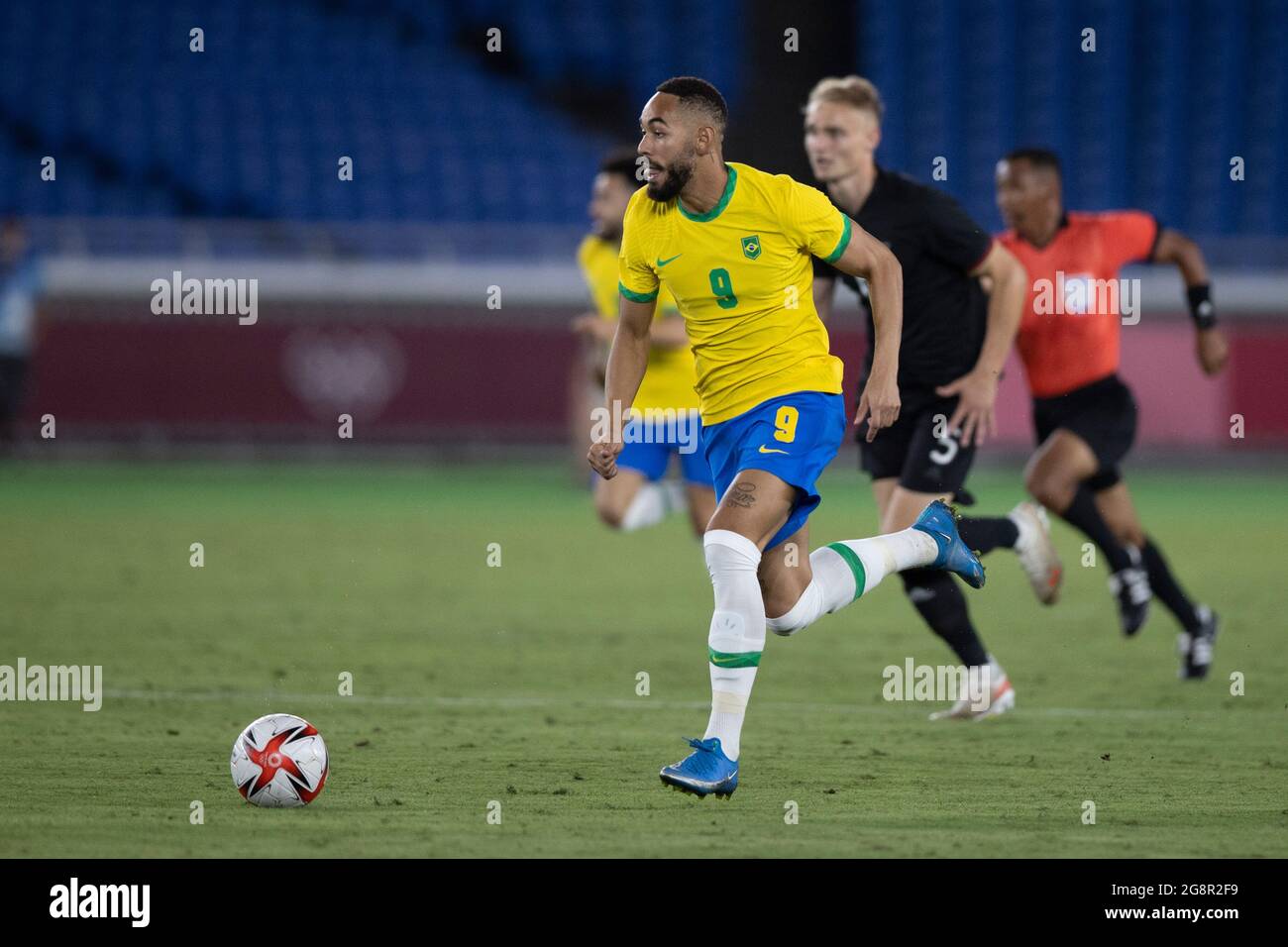 Stadium Yokohama, Yokohama, Japan. 22nd July, 2021. Tokyo 2020 Olympic ...