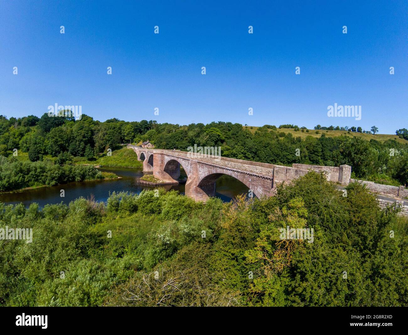 Norham bridge river tweed hi-res stock photography and images - Alamy
