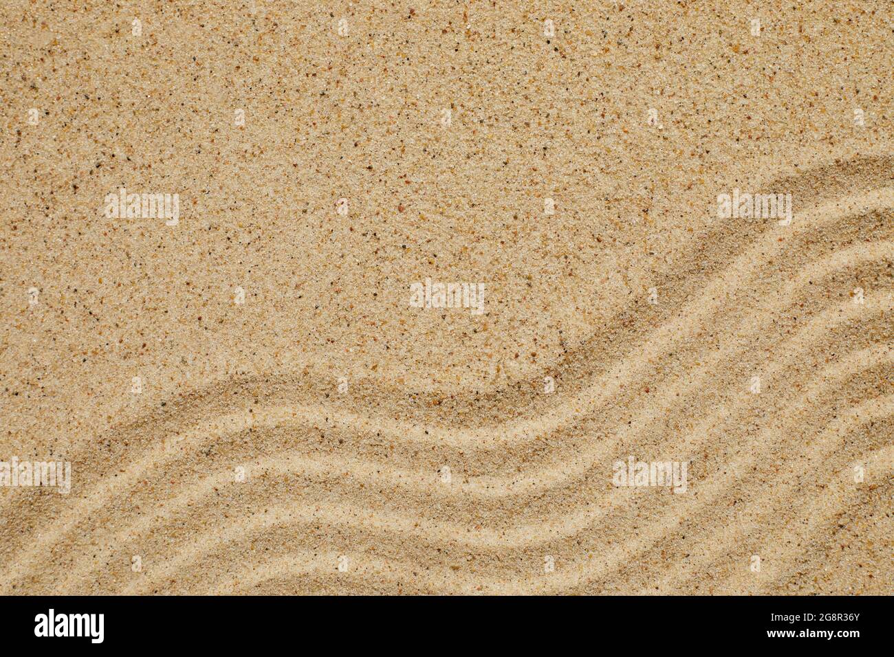 Minimal background for product presentation. Sand beach. Top view Stock ...