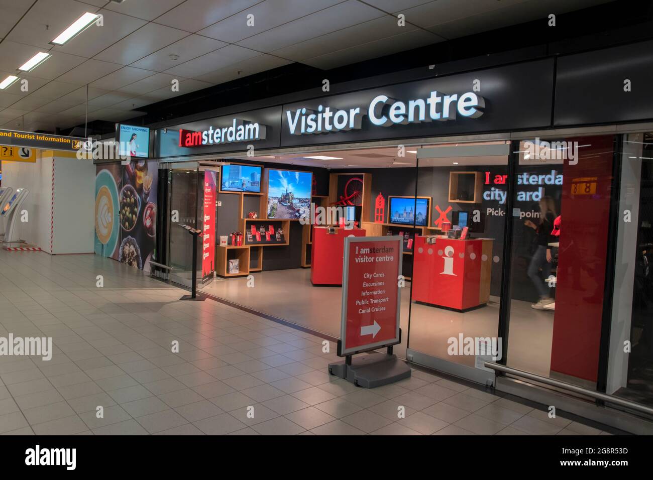 I Amsterdam Visitor Centre At Schiphol Airport The Netherlands 9-12 ...