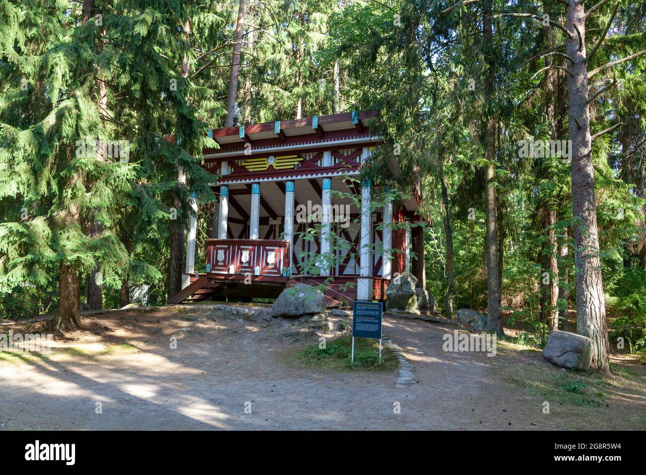 Ilya Repin's home called "Penates", Repino, Saint Petersburg, Russia ...