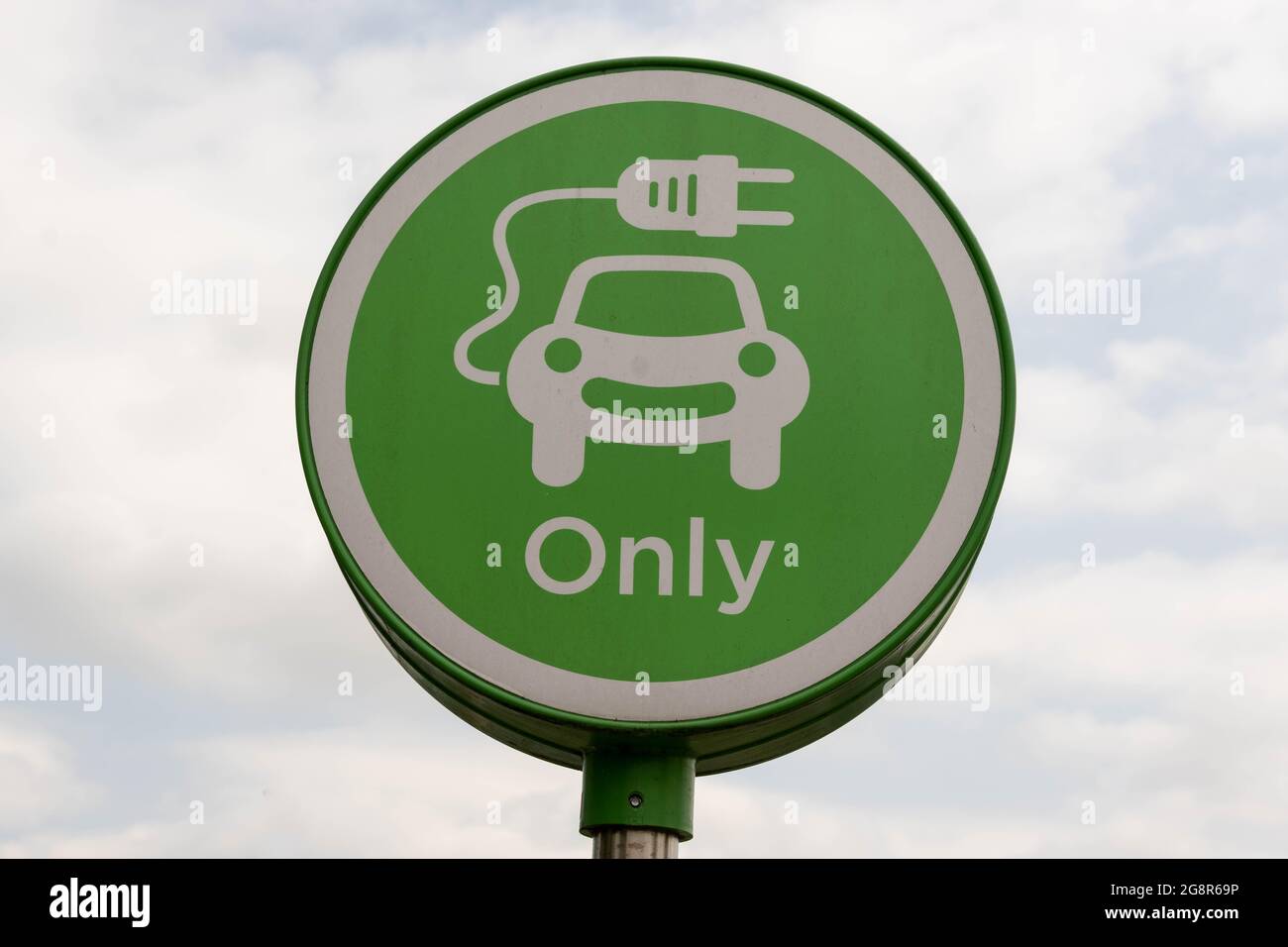 Asda car park electric charging point hi-res stock photography and ...