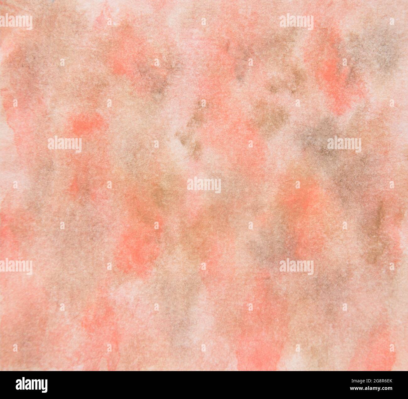 Watercolor backdrop coral orange brown shades digital paper in 12x12 ...