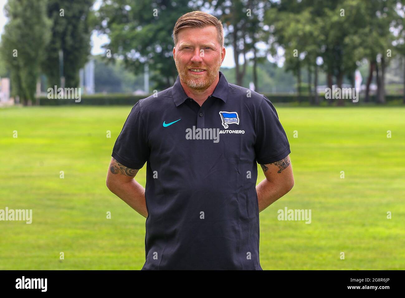 Berlin, Germany. 22nd July, 2021. Football: Bundesliga, Hertha BSC ...