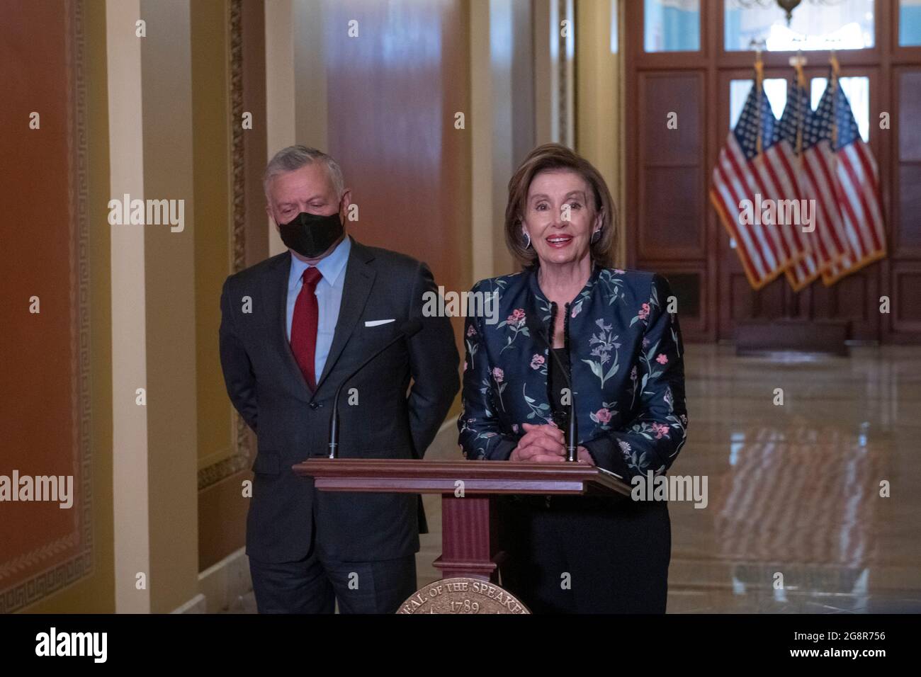 King abdullah nancy pelosi hi-res stock photography and images - Alamy