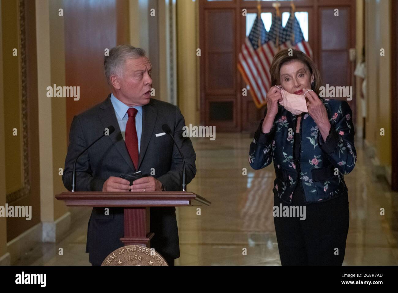 Speaker of the United States House of Representatives Nancy Pelosi ...