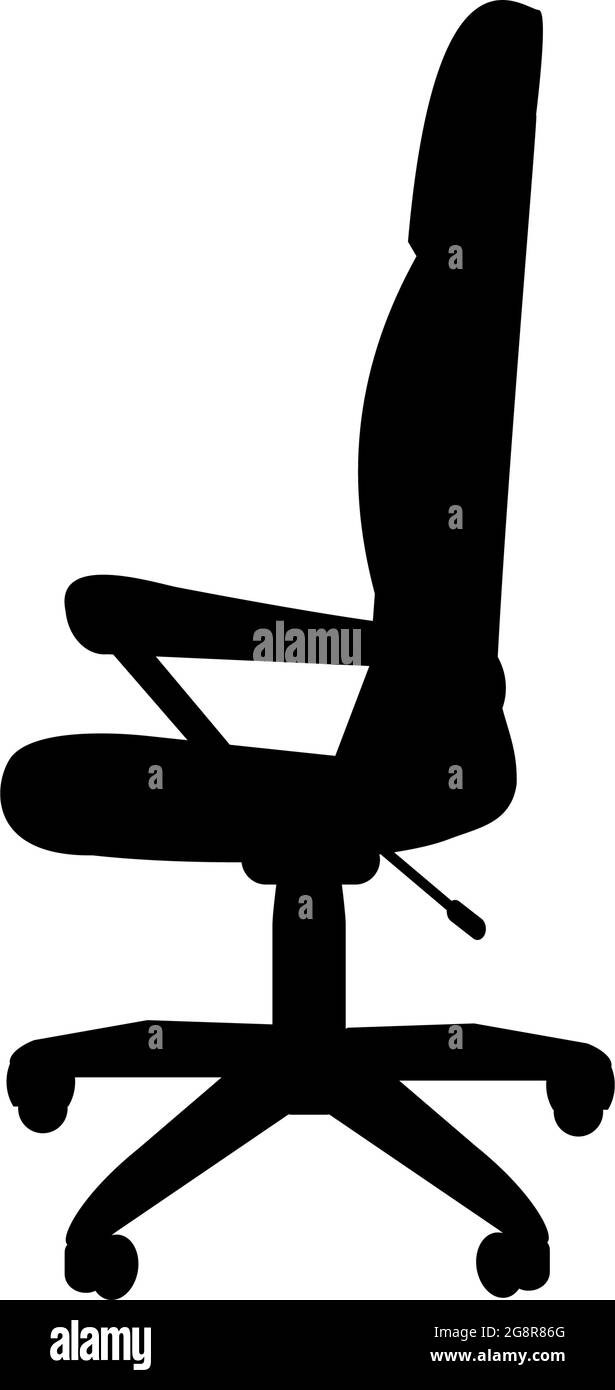 Desk office chair game Stock Vector Images - Alamy