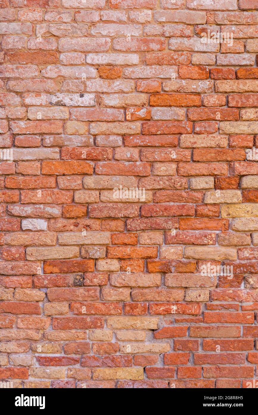 Old Bricks Wall Building Exterior Texture in Venice Italy Stock Photo ...