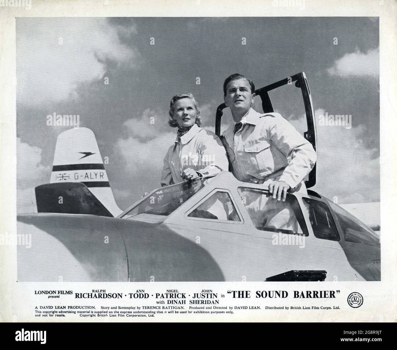 ANN TODD and NIGEL PATRICK in THE SOUND BARRIER 1952 director DAVID ...