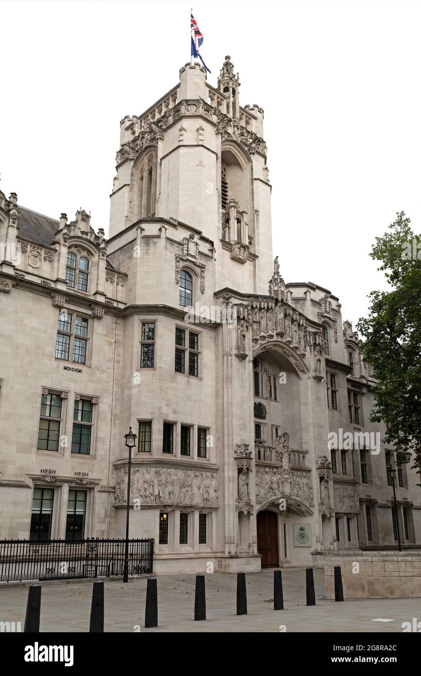 The Supreme Court of the United Kingdom in London, England. The ...