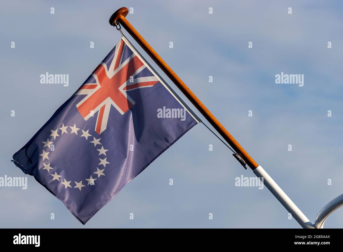 Flag of cook islands hi-res stock photography and images - Alamy