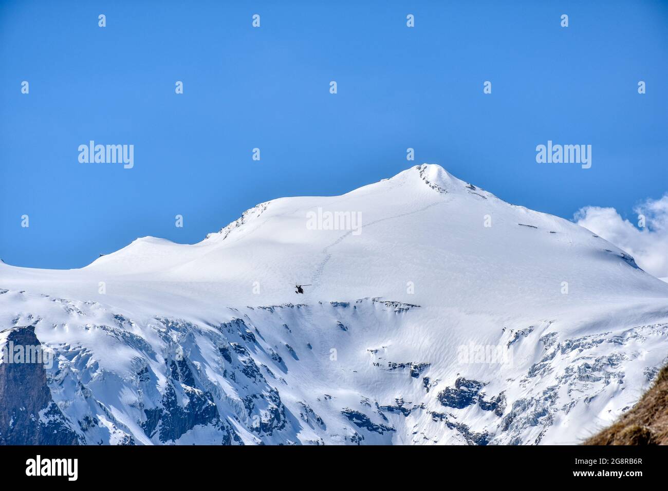 Johannisberg, Pasterze, Großglockner, Gletscher, Gletscherzunge, Kaiser ...