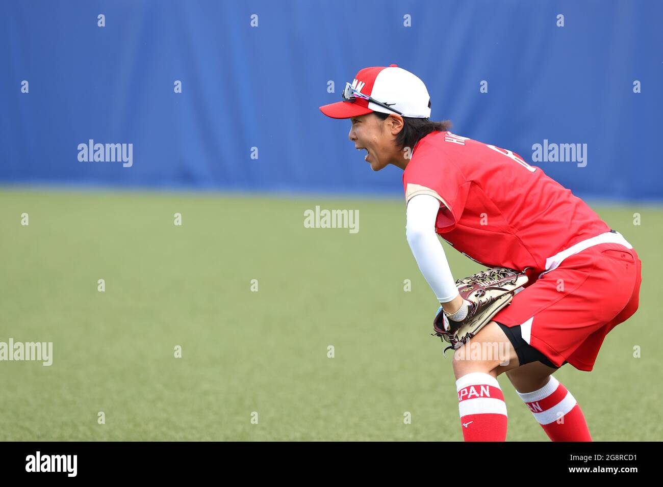 Fukushima, Japan. 22nd July, 2021. Nodoka Harada (JPN) Softball ...