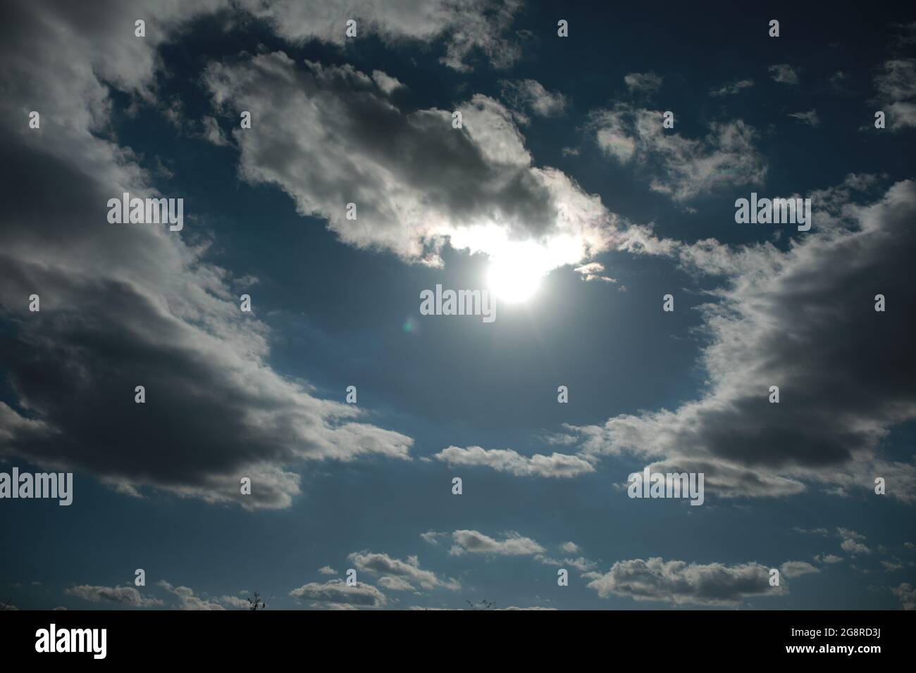 A close up of clouds in the sky Stock Photo - Alamy
