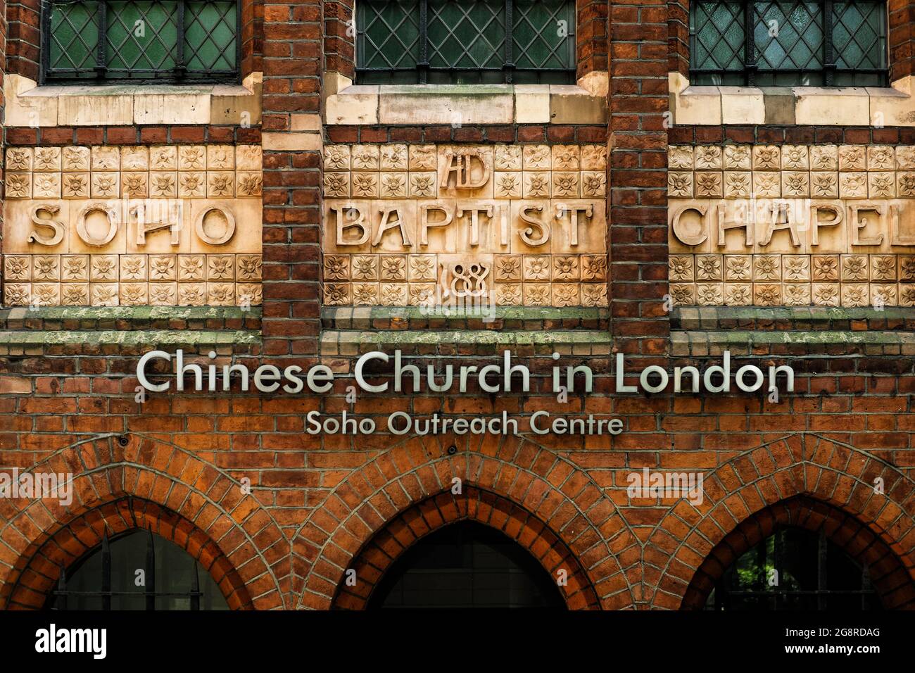 Chinese Church in London Stock Photo - Alamy