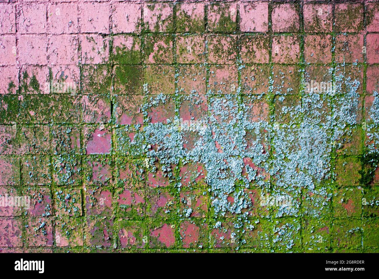 RUSSIA, Wall panel house, covered with small mosaic tiles.Sealing of ...