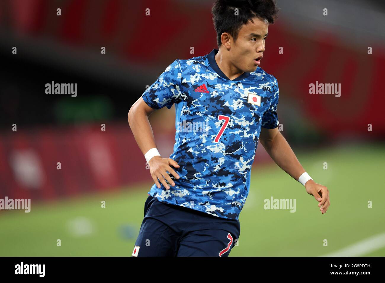 Tokyo, Japan. 22nd July, 2021. Takefusa Kubo (JPN) Football/Soccer ...