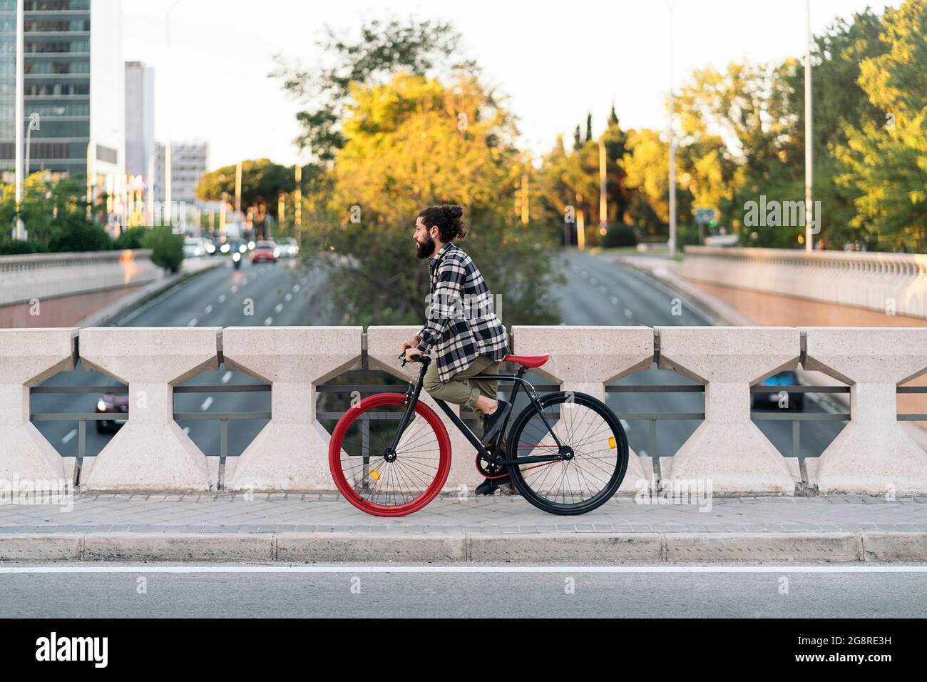 Biker with big beard hi-res stock photography and images - Alamy