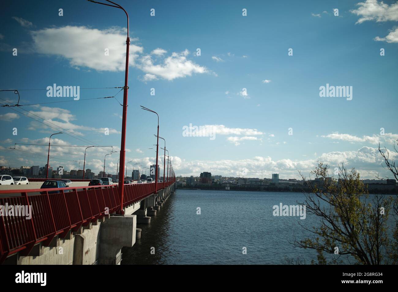 A bridge over a body of water Stock Photo - Alamy