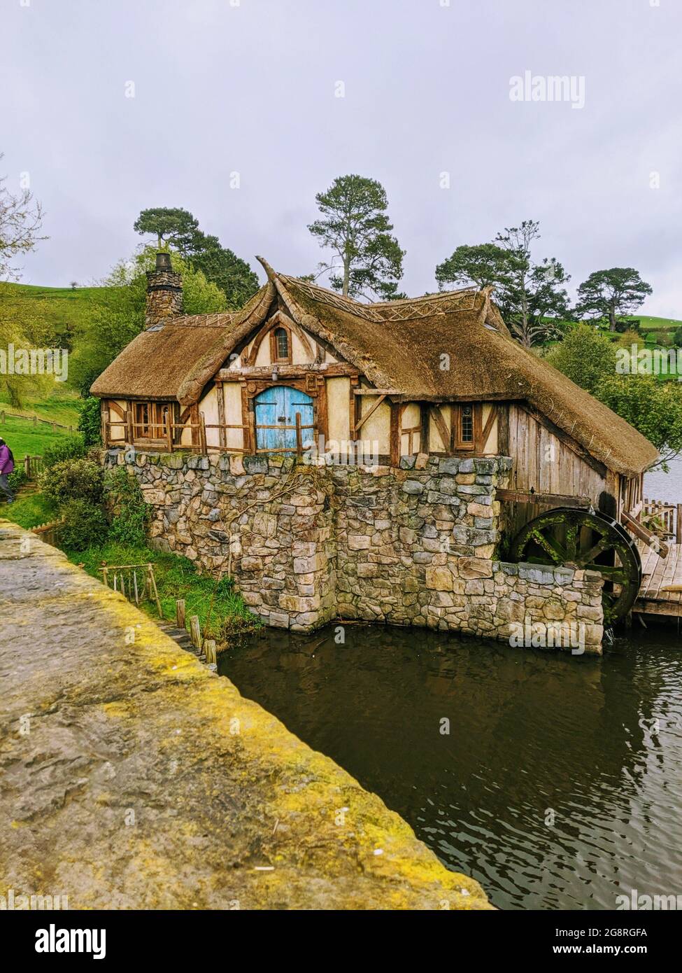 Green Dragon™ Inn Tourist attraction in New Zealand Stock Photo - Alamy