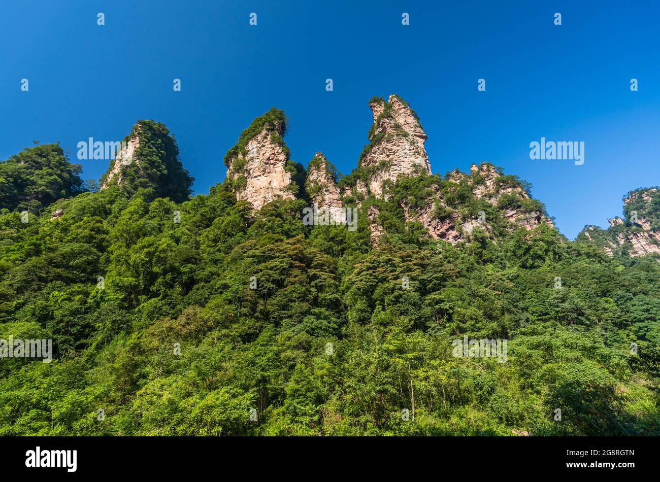 The Gathering of Heavenly Soldiers scenic rock formations, Avatar ...